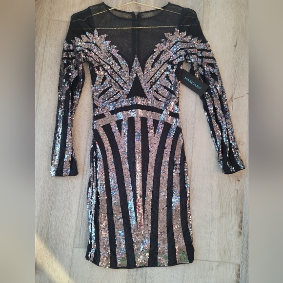 Marciano | Dresses | Guess By Marciano Sequined Dress Xs | Poshmark